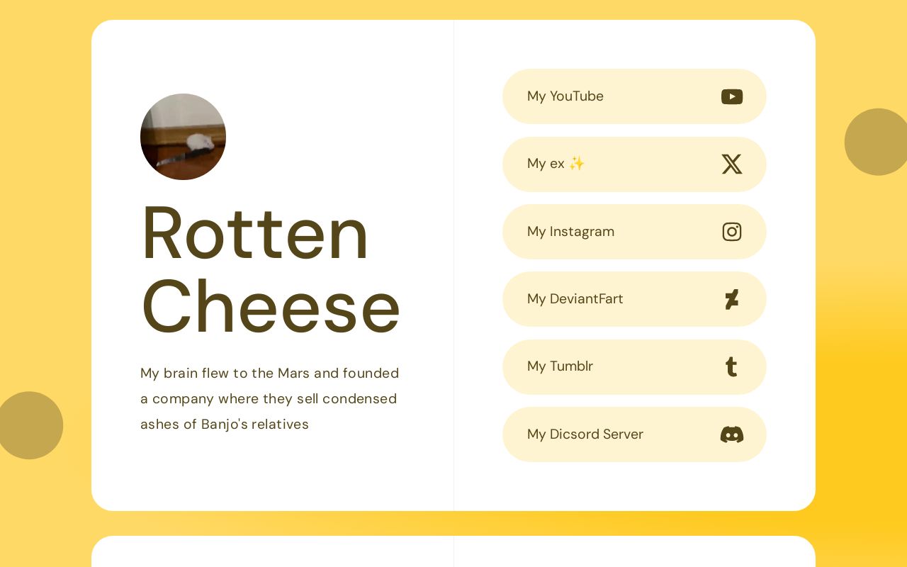 IM THE ROTTEN CHEESE